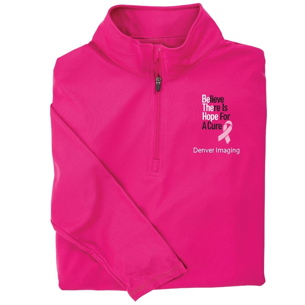 Believe There Is Hope For A Cure Women's Performance Quarter-Zip ...