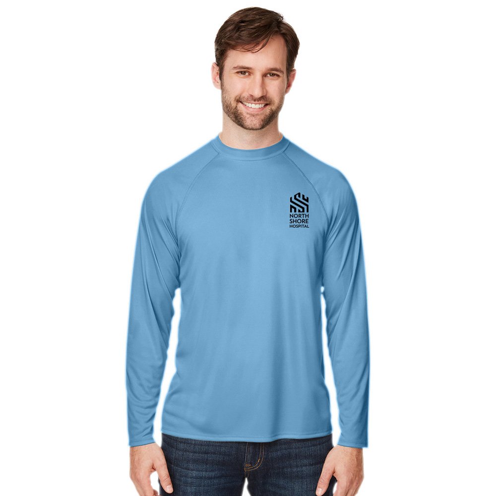 Core 365™ Unisex Ultra UVP™ Long-Sleeve Raglan T-Shirt - Silkscreened ...