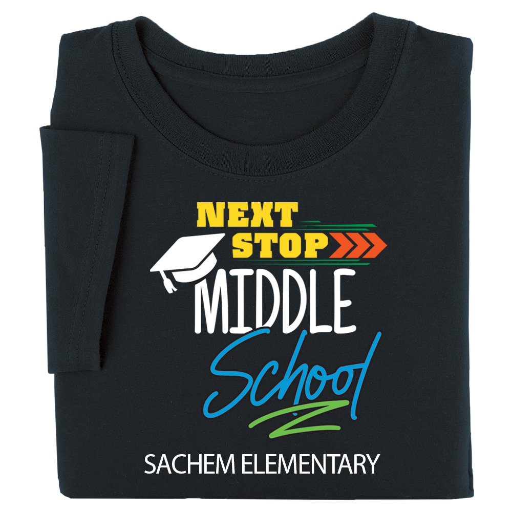 Next Stop: Middle School Gildan® Youth Heavy Cotton T-Shirt: Best ...