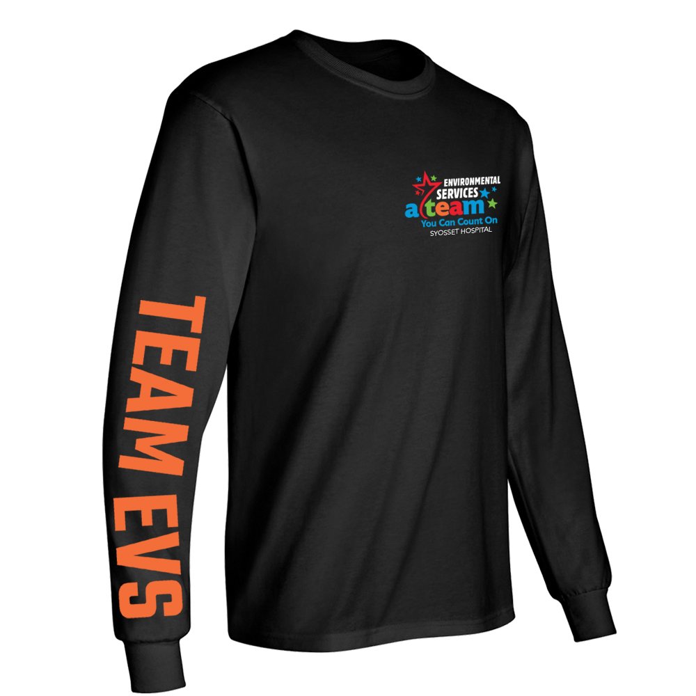 Environmental Services: A Team You Can Count On Unisex Long-Sleeve T ...