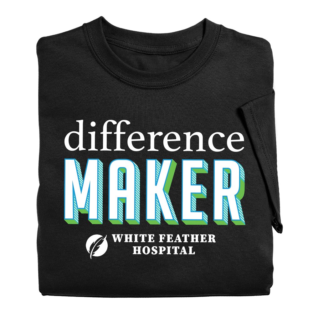 Difference Maker Unisex Short-Sleeved T-Shirt - Silkscreened Personalization Available ...