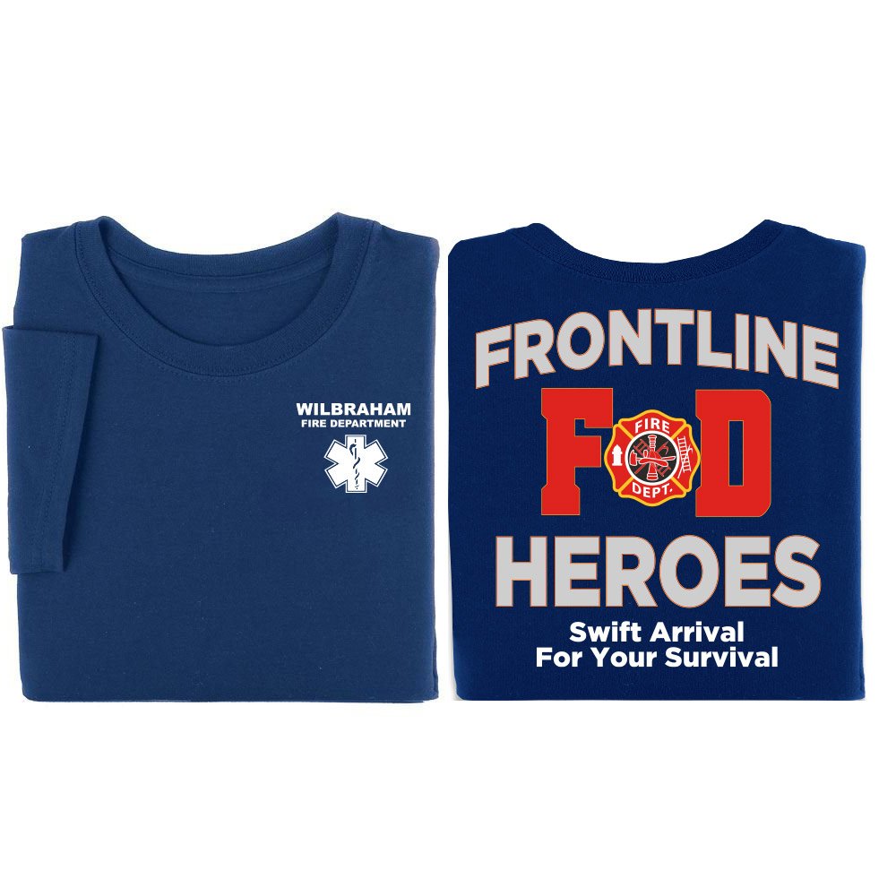 Frontline FD Heroes: Swift Arrival for Your Survival Unisex 2-Sided ...