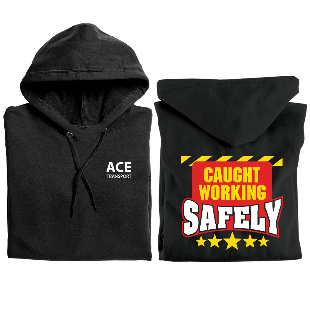 Caught Working Safely Gildan® Unisex Heavy Blend™ Pullover Hooded ...