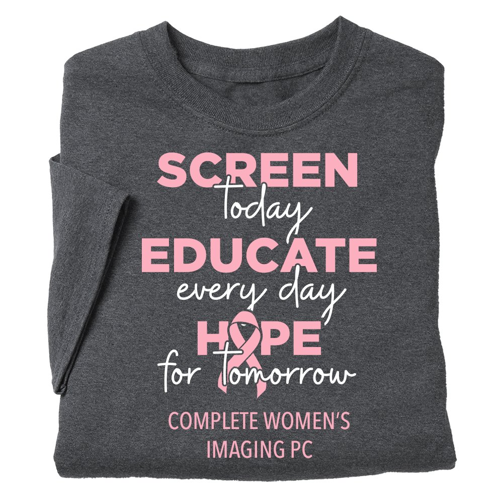 Screen Today, Educate Every Day, Hope for Tomorrow Unisex T-Shirt ...