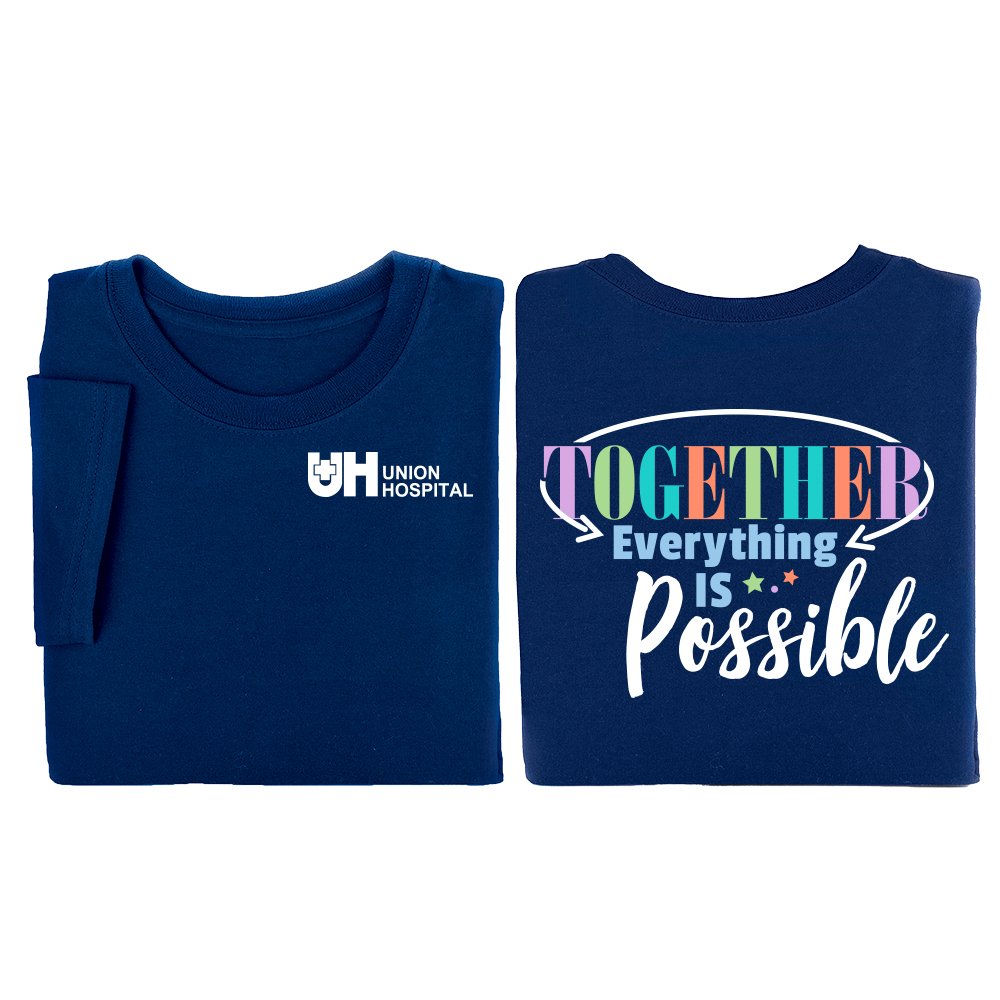 Together Everything Is Possible Unisex 2-Sided Short-Sleeved T-Shirt ...