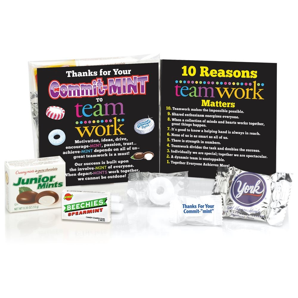 Thanks For Your Commit-MINT To Teamwork Treat Pack | Positive Promotions