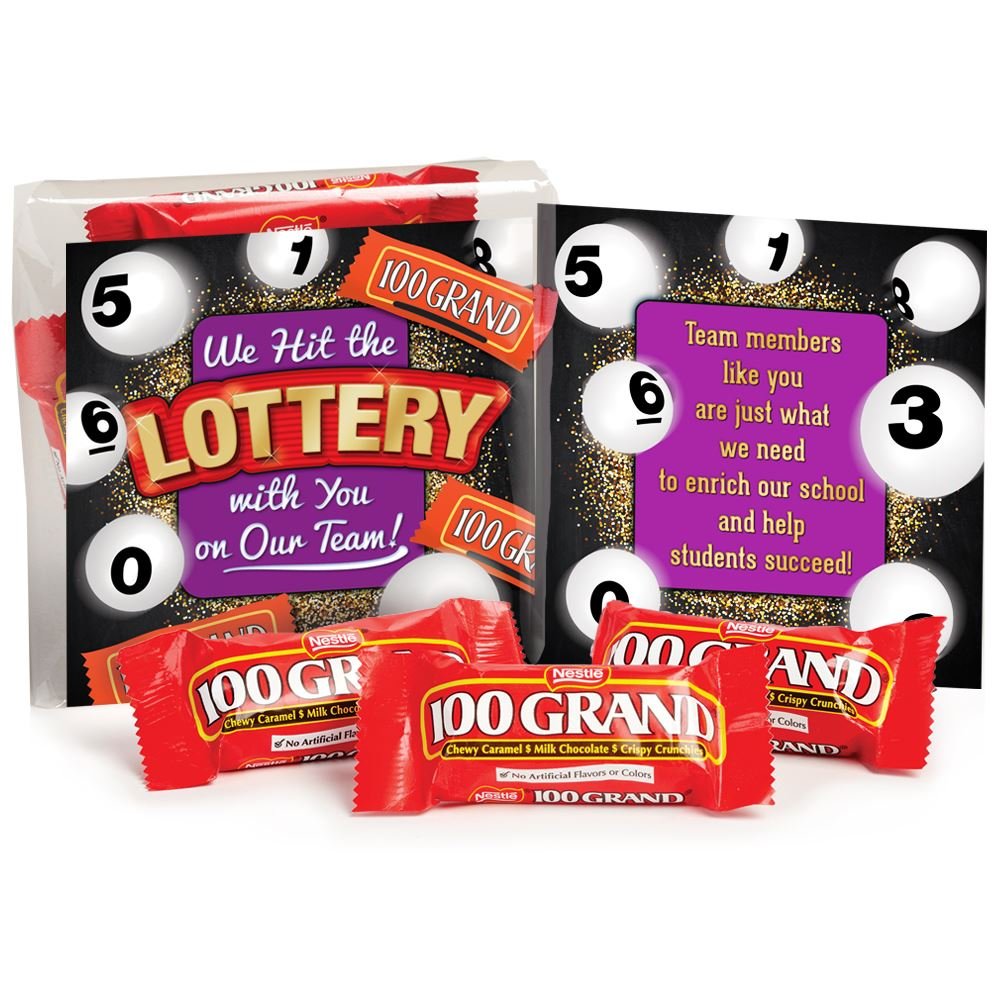 We Hit The Lottery With You On Our Team Treat Pack | Positive Promotions