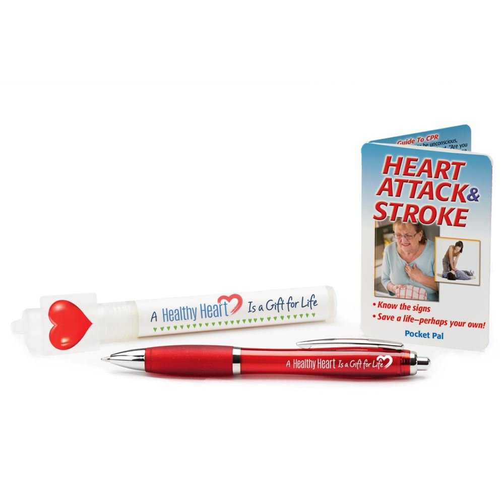 Deluxe Heart-Health Awareness Pack | Positive Promotions