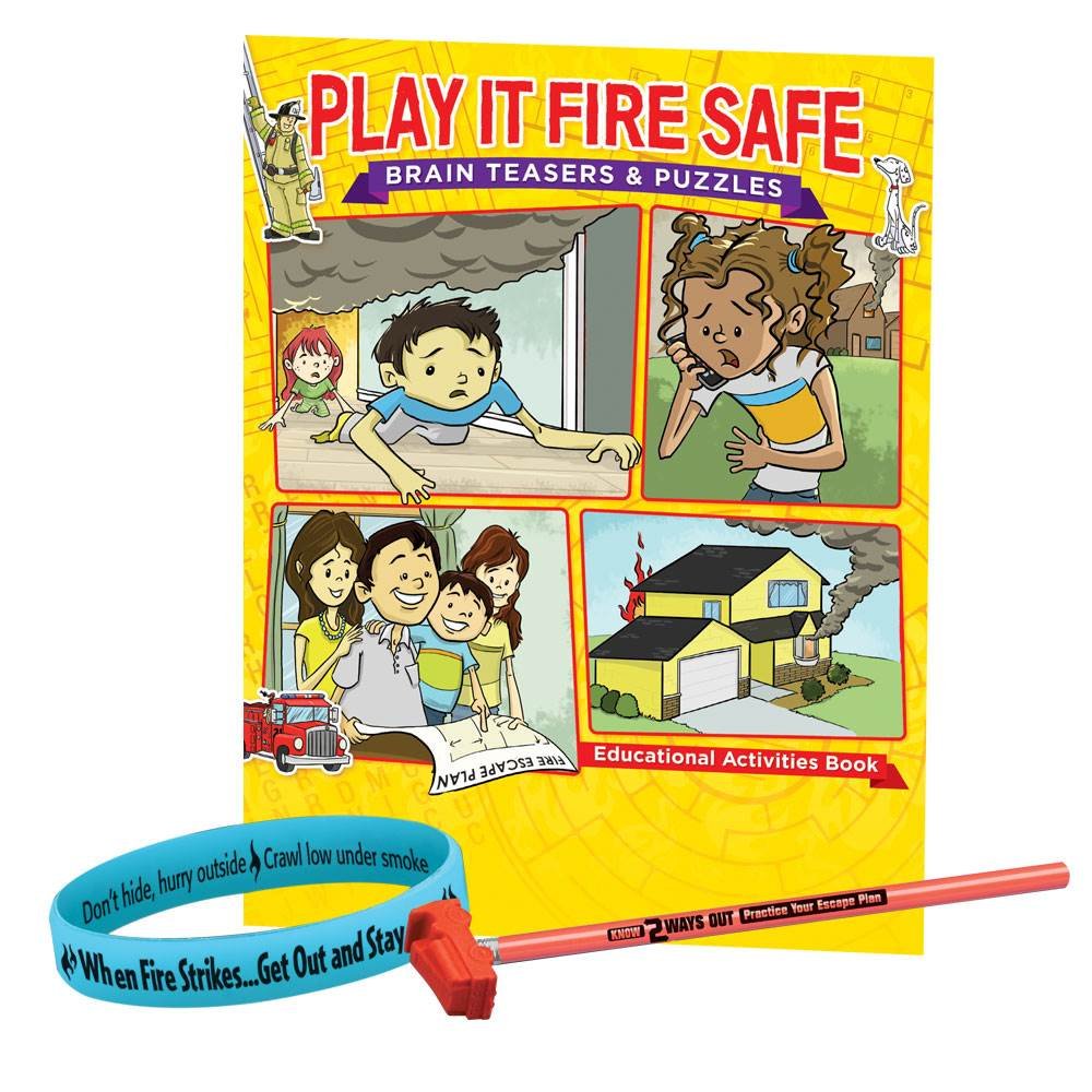 Play It Fire Safe Grades 5-6 Fire Safety Educational Activity Pack ...