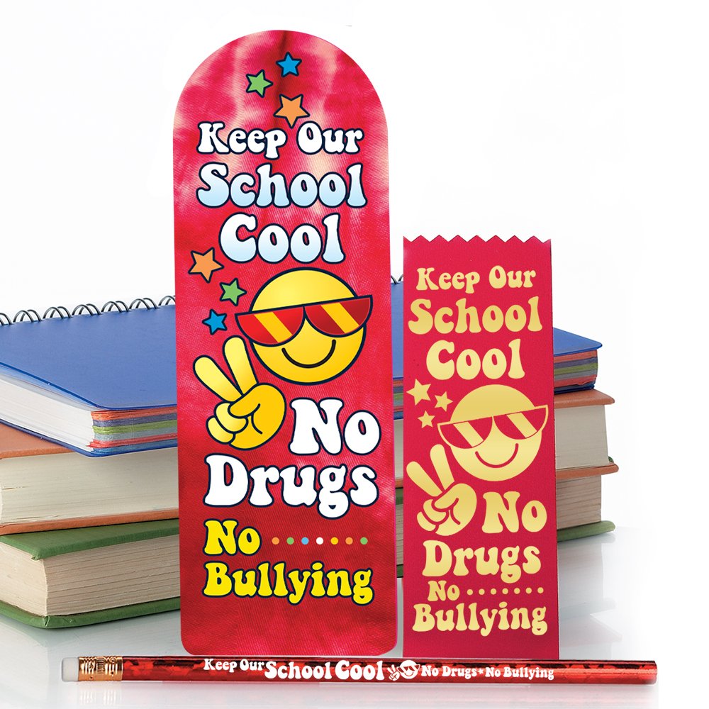 Keep Our School Cool: No Drugs, No Bullying Kit - Pack of 25 | Positive ...