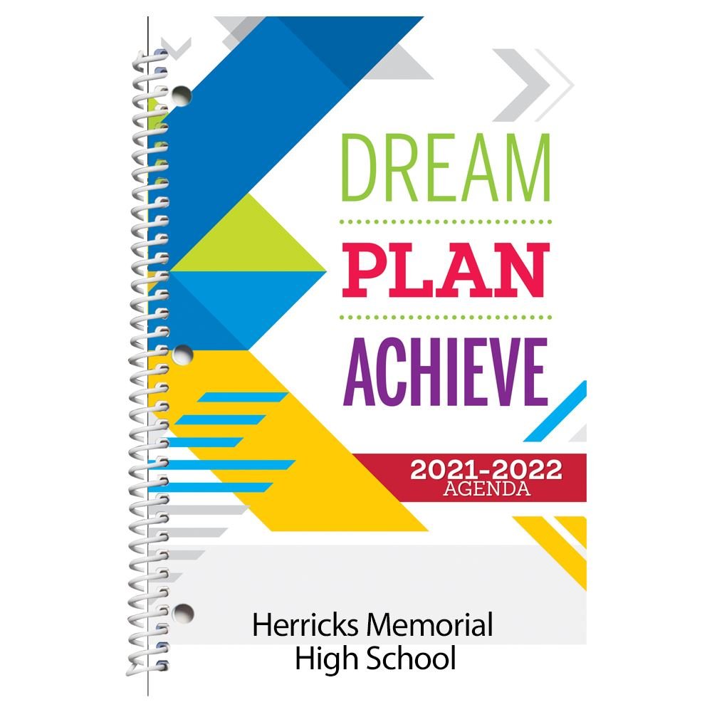 Dream, Plan, Achieve Academic Planner - Personalization Available ...