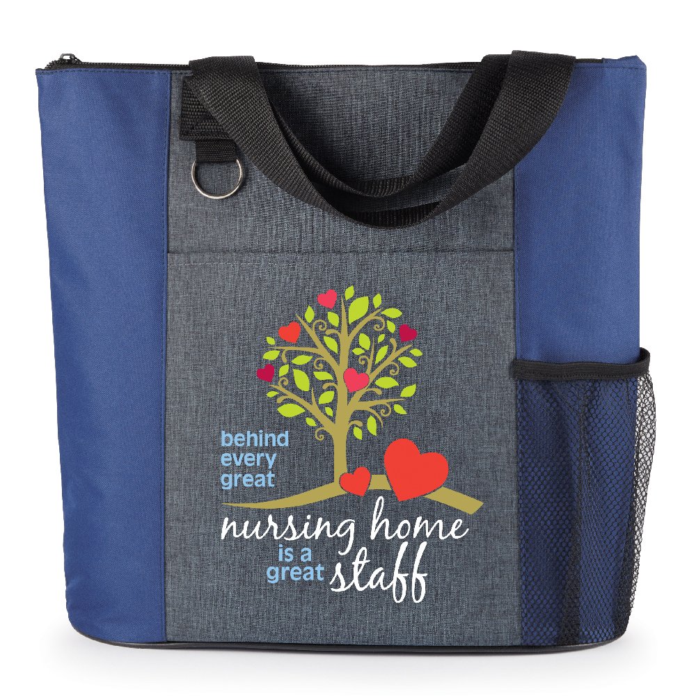 Behind Every Great Nursing Home Is a Great Staff Camino Heathered Tote ...