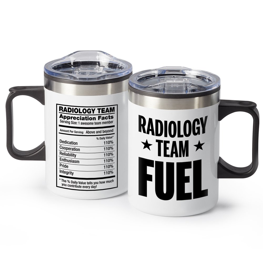 Radiology Team Fuel Sonoma Stainless-Steel Mug 12-Oz. | Positive Promotions