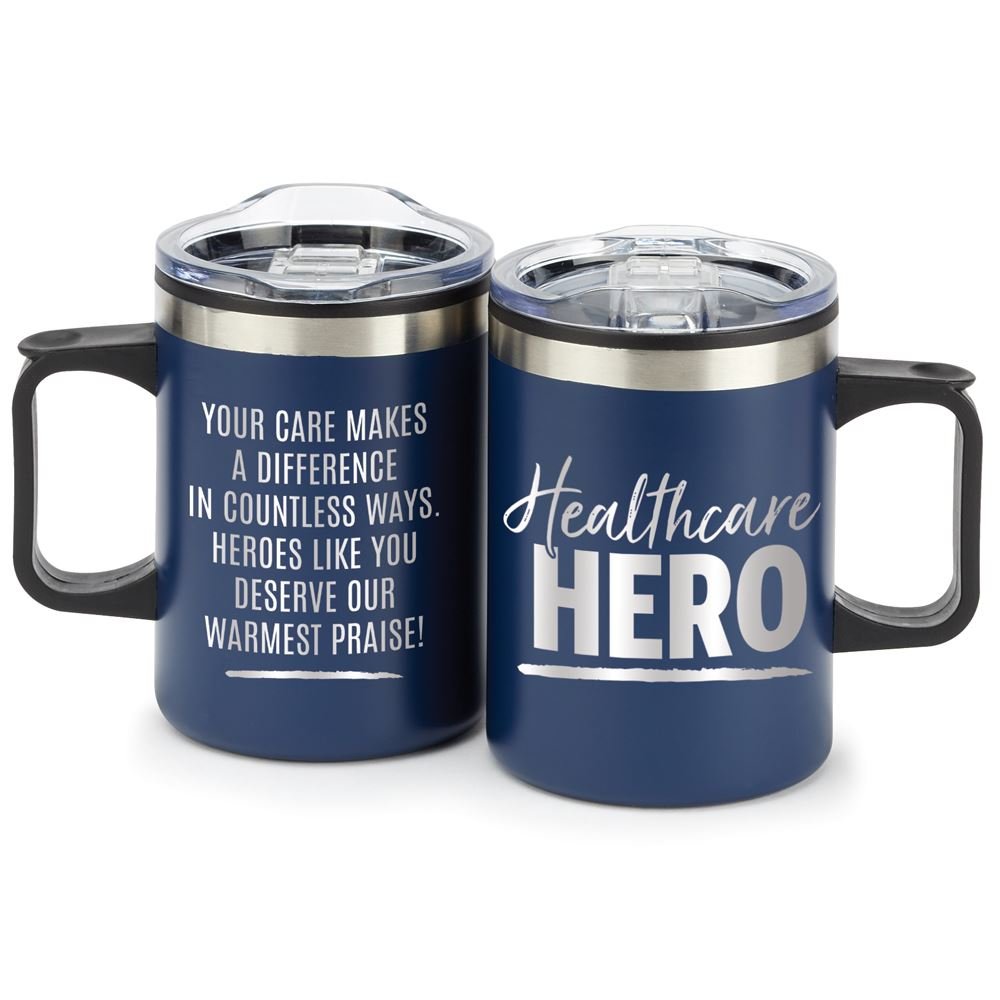 Healthcare Hero Sonoma Stainless Steel Mug 12-Oz. | Positive Promotions