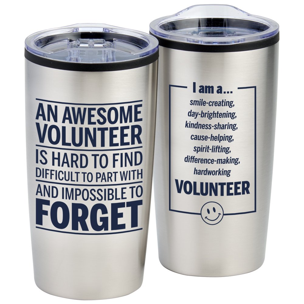 I Am A... Volunteer Teton Stainless-Steel Tumbler 20-Oz. | Positive ...