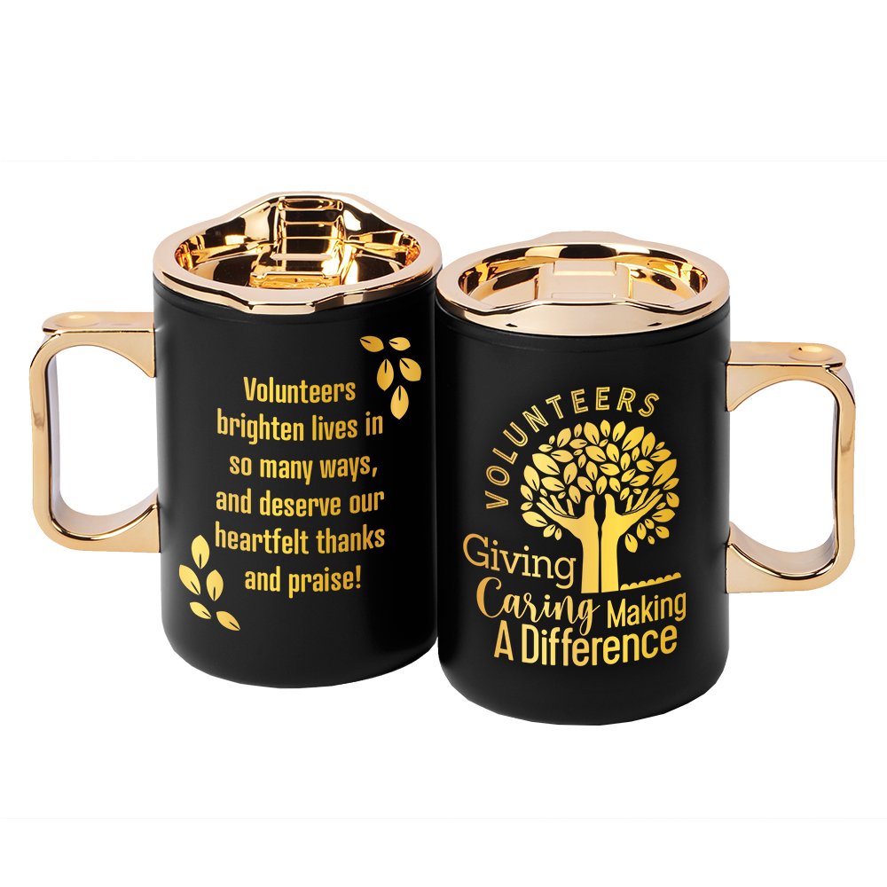 Volunteers: Giving, Caring, Making a Difference Gold Sonoma Stainless ...