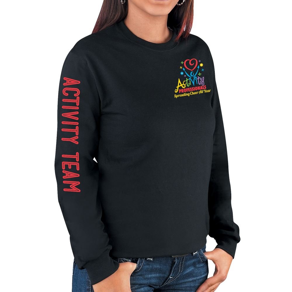 Activity Professionals Spreading Cheer All Year Long-Sleeve T-Shirt ...