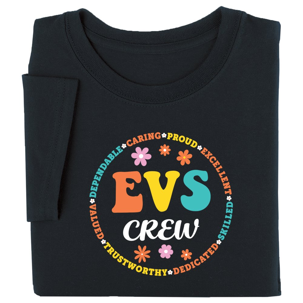 Groovy EVS Crew Unisex Short-Sleeved T-Shirt | Positive Promotions