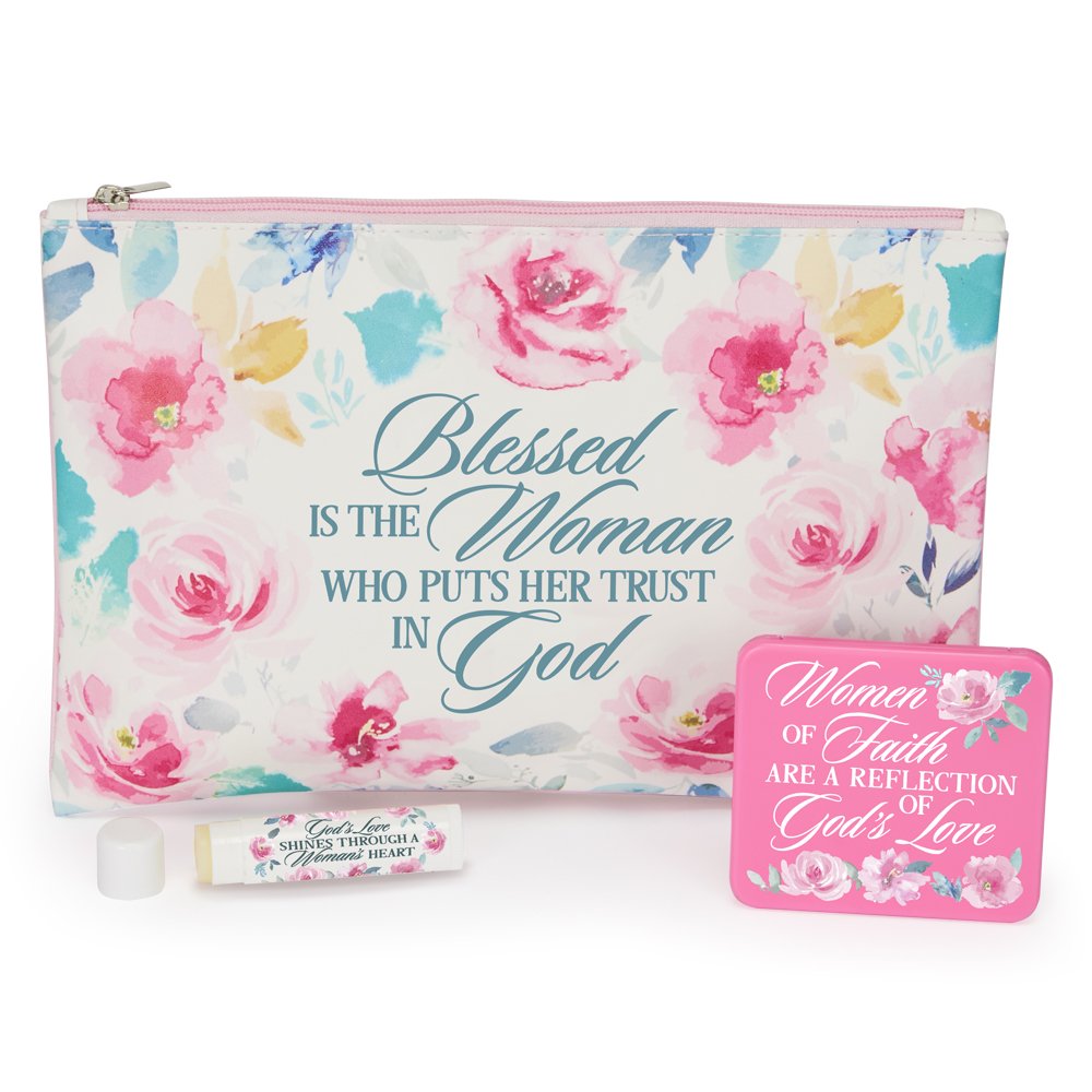 Blessed Is The Woman Who Puts Her Trust In God Carry-All Gift Trio ...