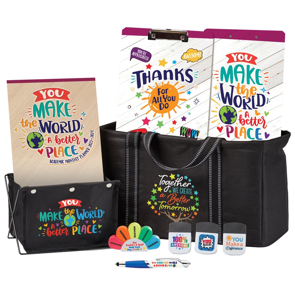 Grand Deluxe Welcome Back 6-Piece Supply Kit | Positive Promotions