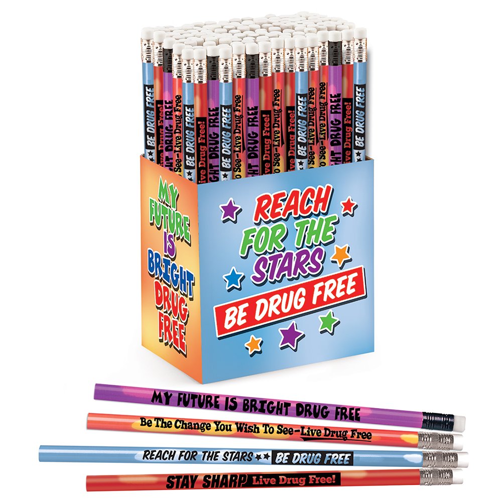 Red Ribbon Week Heat-Sensitive Pencil Collection - Pack of 150 ...