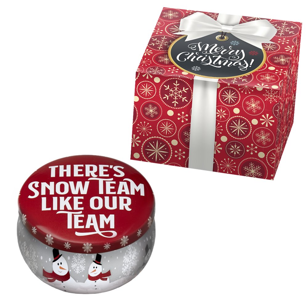 There's Snow Team Like Our Team Soy Candle in Holiday Tin in Merry ...