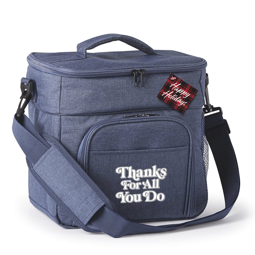 Thanks for All You Do Austin Dual-Compartment Cooler/Lunch Bag With ...