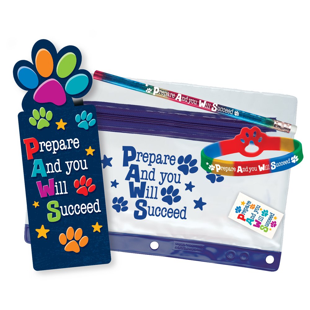 PAWS: Prepare and You Will Succeed Test Prep Pencil Pouch | Positive ...