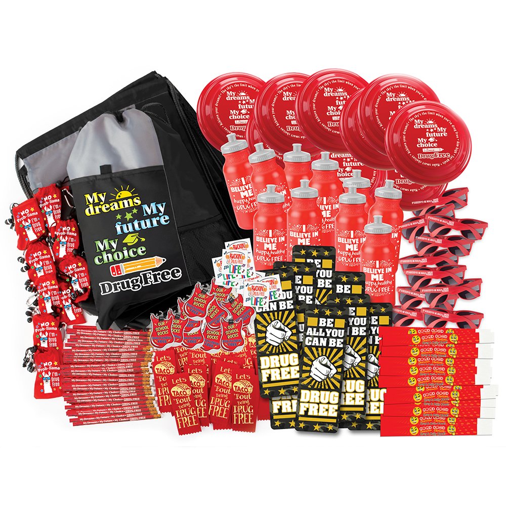 Super Deluxe 645-Piece Red Ribbon Kit | Positive Promotions