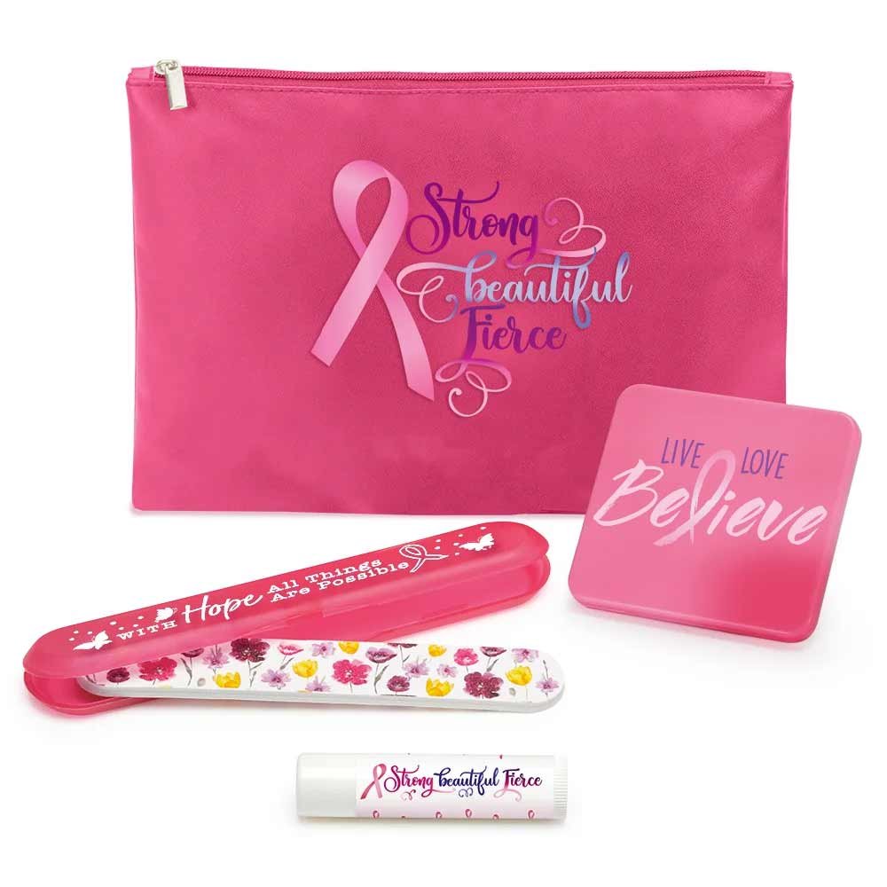 Strong, Beautiful, Fierce Pouch with Personal Care Gift Set | Positive ...
