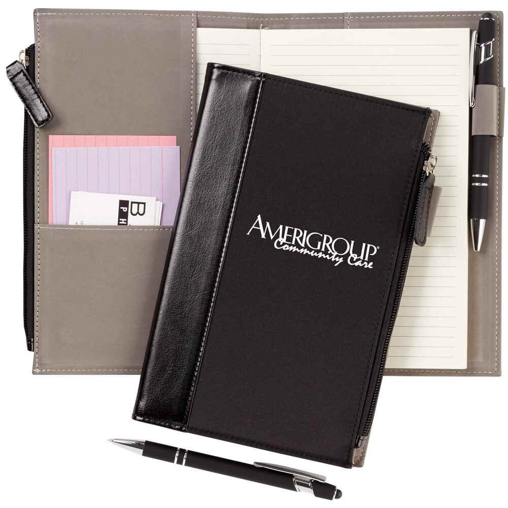 Leatherette Pocket Journal & Stylus Pen - Personalization Available ...
