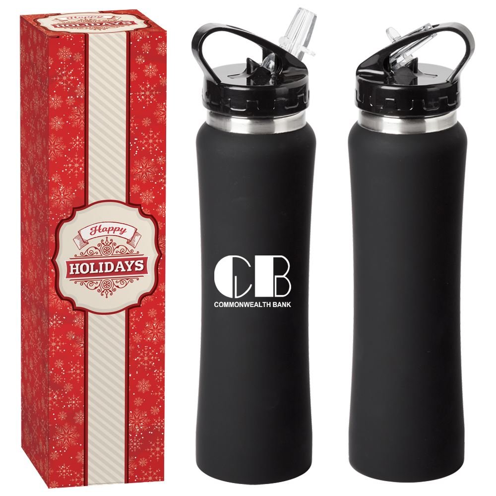 Lakewood Stainless Steel Water Bottle 25-Oz. In Holiday Gift Box ...