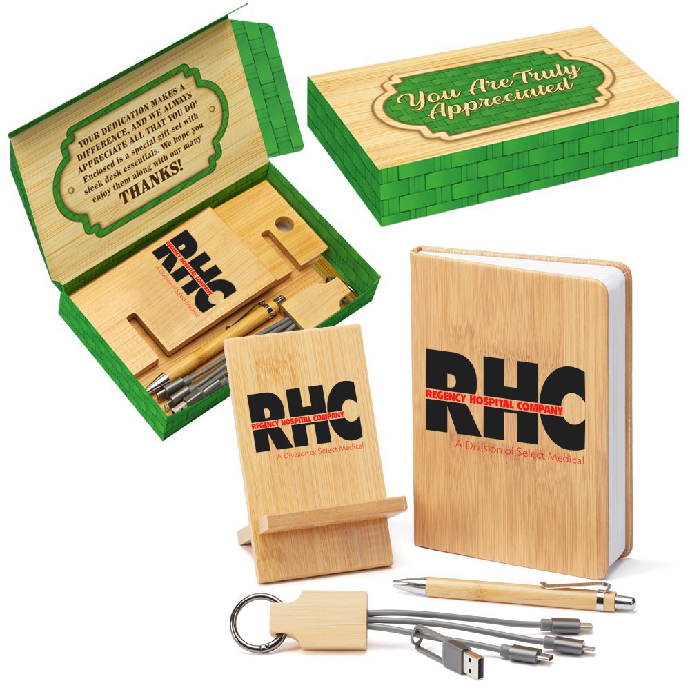You Are Truly Appreciated Bamboo Desk Essentials Gift Set ...