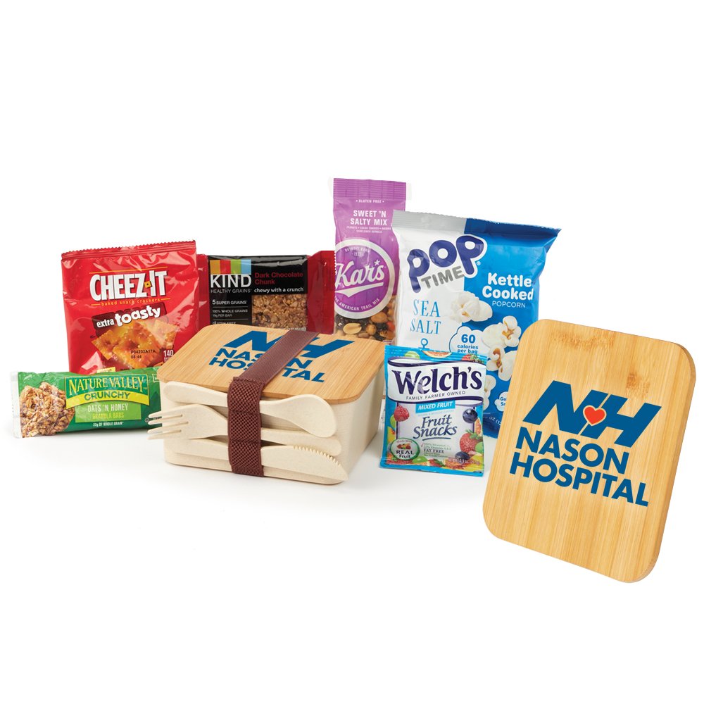 Eco Food Container Gift Set with Treats - Personalization Available ...