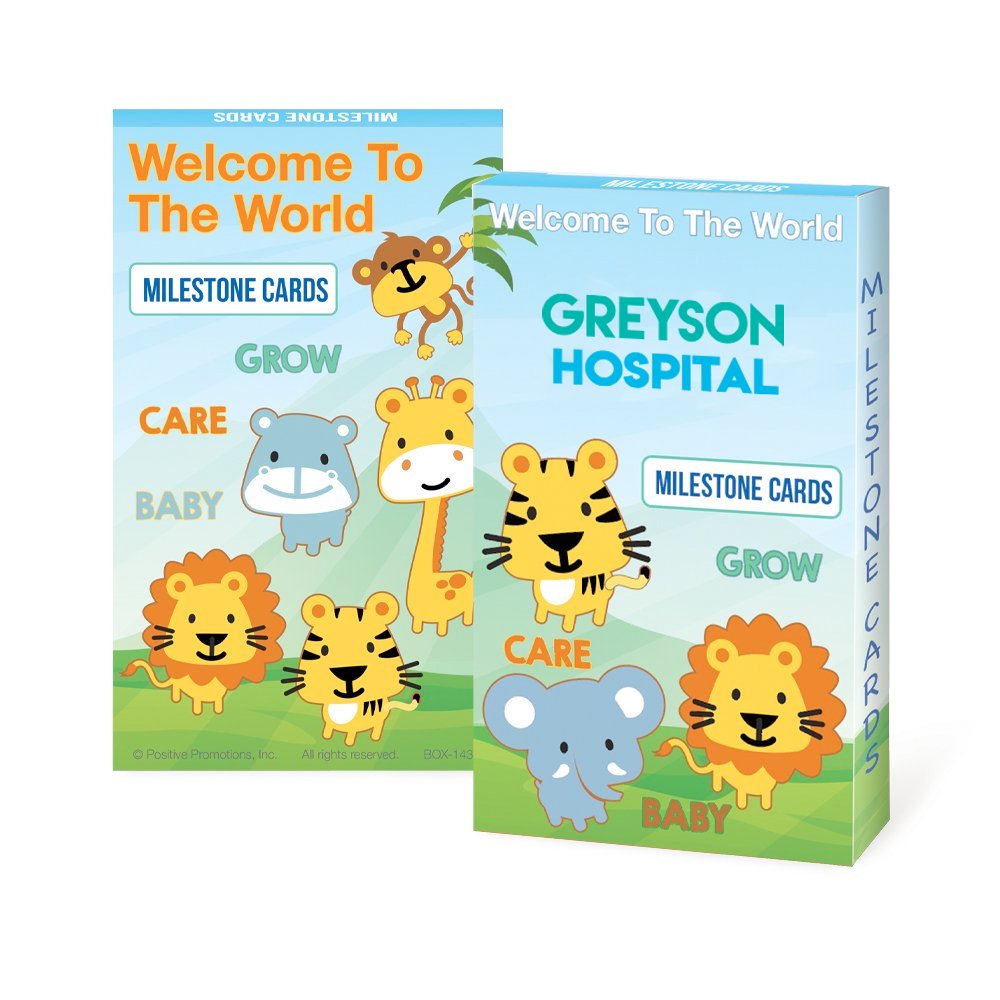 Baby's Milestone Card Pack - Personalization Available | Positive ...