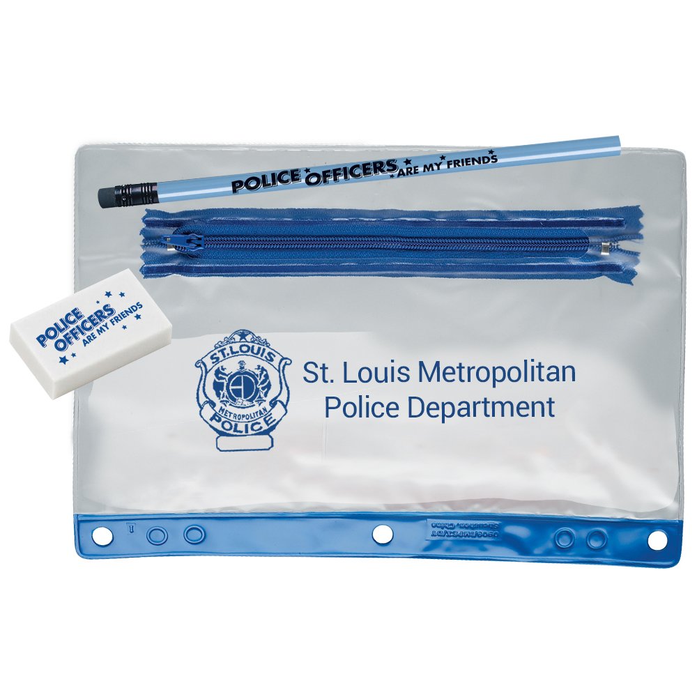 Police Officers Are My Friends Pencil Pouch Set - One-Color ...