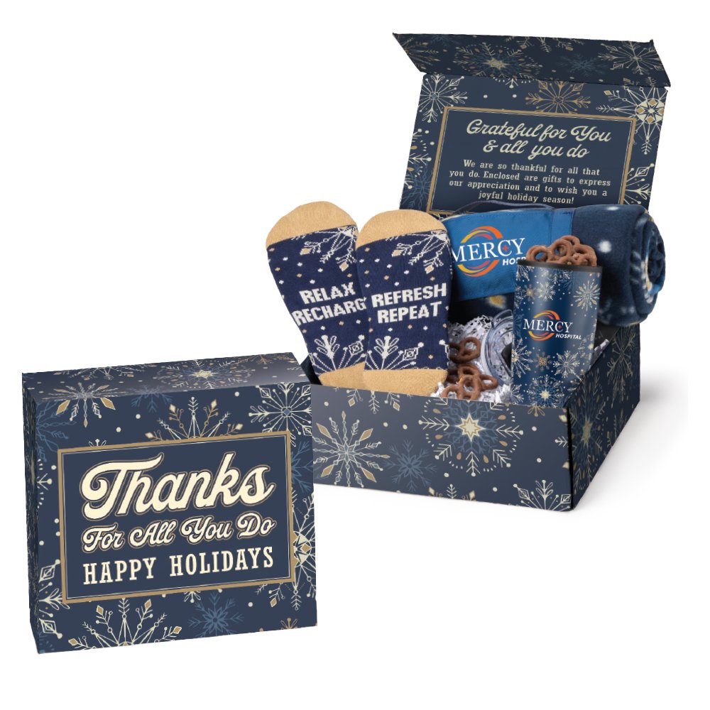 Let It Snow Holiday Box Gift Set - Personalization Available | Positive ...