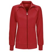 Cherokee® Women's Two-Pocket Infinity Zip-Front Warm-Up Jacket ...