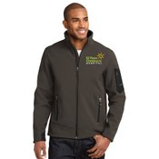 Eddie Bauer® Men's Rugged Ripstop Soft-Shell Jacket - Embroidered ...