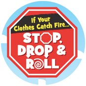 Fire Safety Themes 5-On-A-Roll Message Stickers | Positive Promotions
