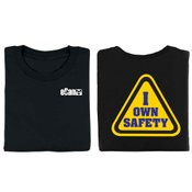 I Own Safety Two-Sided T-Shirt - Personalization Available | Positive ...