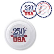 USA 250th Anniversary USA Flyer Disc & Educational Card | Positive ...