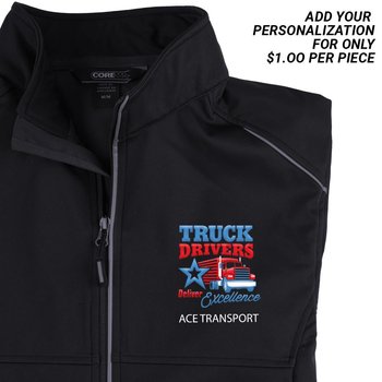 Truck Drivers Keep America Rolling Core 365™ Three-Layer Knit Full-Zip ...