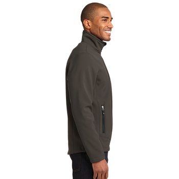 Eddie Bauer® Men's Rugged Ripstop Soft-Shell Jacket - Embroidered ...