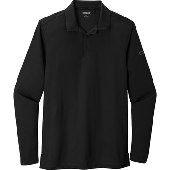 OGIO® Men's Caliber 2.0 Long-Sleeve Performance Polo - Embroidered ...