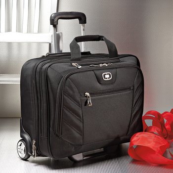 OGIO® Lucin Wheeled Briefcase - Embroidered Personalization Available ...