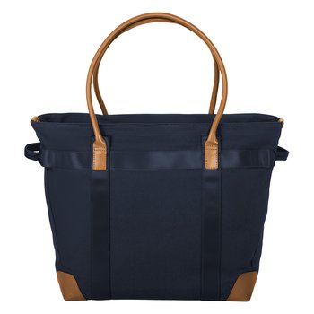 Brooks Brothers® Wells 14" Computer/Laptop Tote with Trolley Strap ...