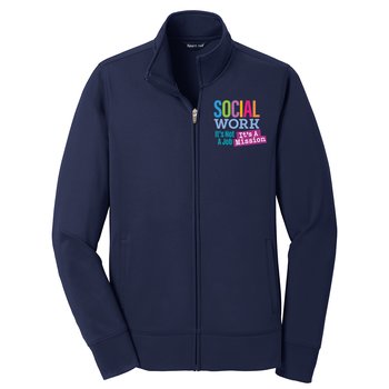 Social Workers Sport-Tek® Women's All-Season Lightweight Wicking Fleece ...