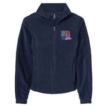 Social Worker Burnside® Women's Polar Fleece Full-Zip Jacket ...