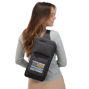 Working Together, Making a Difference Modesto Multi-Pocket Sling Bag ...